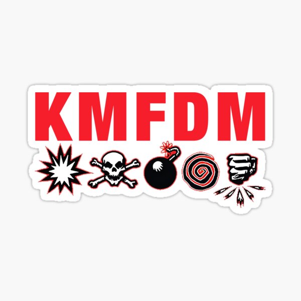 Kmfdm Stickers | Redbubble