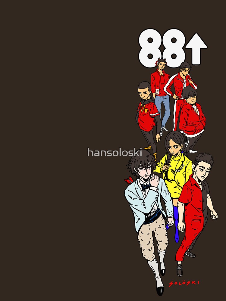 "88 Up Rising" T-shirt for Sale by hansoloski | Redbubble | 88rising t ...