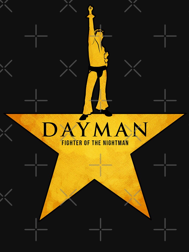 "Dayman, fighter of the Nightman" T-shirt for Sale by RobWoodrum ...