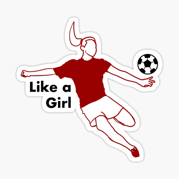 "Soccer Girl" Sticker by steph119 | Redbubble