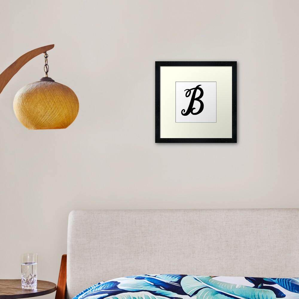 "Letter B" Sticker for Sale by sydney-elaineb | Redbubble