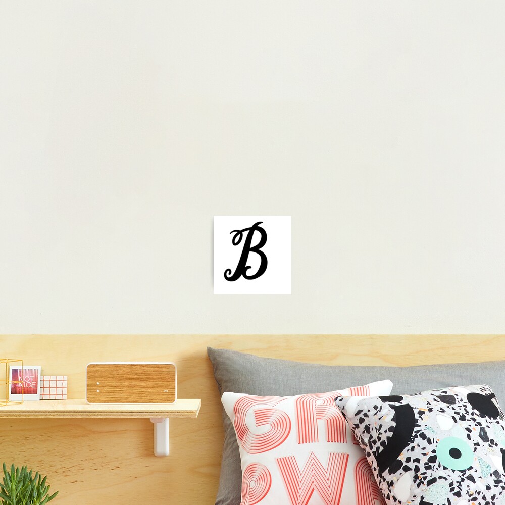 "Letter B" Sticker for Sale by sydney-elaineb | Redbubble
