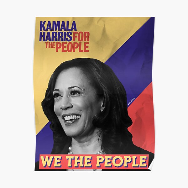 Kamala Harris 2020 Posters | Redbubble