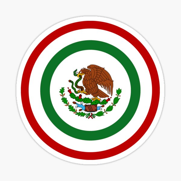 Captain Mexico Stickers | Redbubble