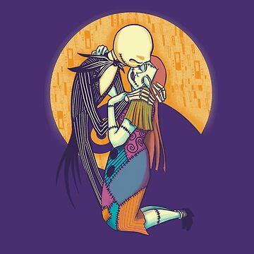 Nightmare Before Christmas Jack And Sally Kissing