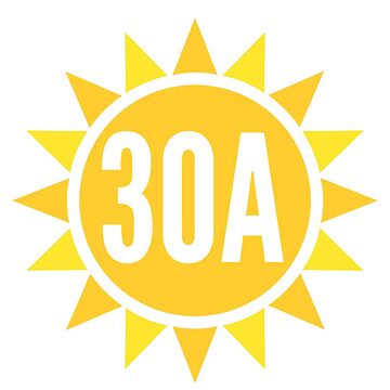 "30A Sun" Sticker for Sale by Bailey B | Redbubble