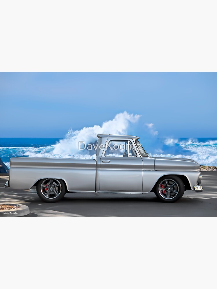 "1965 Chevrolet C10 Custom Pickup" Sticker for Sale by DaveKoontz ...