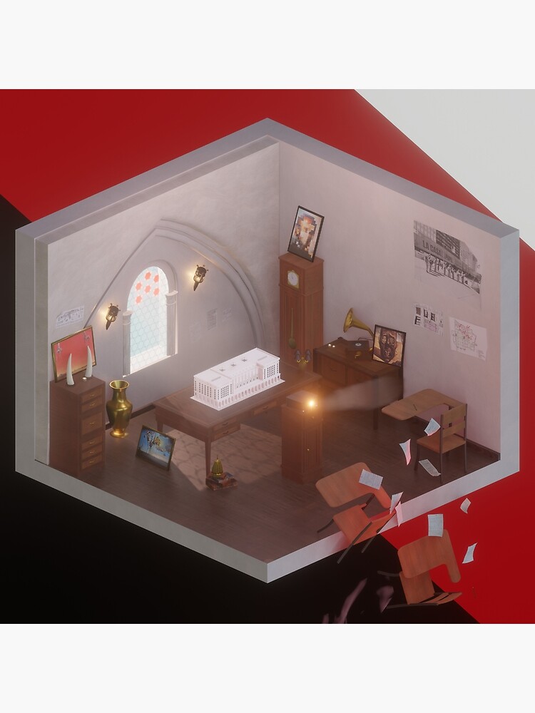 "Isometric Casa De Papel" Poster for Sale by Tekures | Redbubble