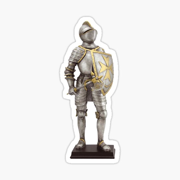 "Medieval Templar Armour" Sticker for Sale by Darcy777 | Redbubble
