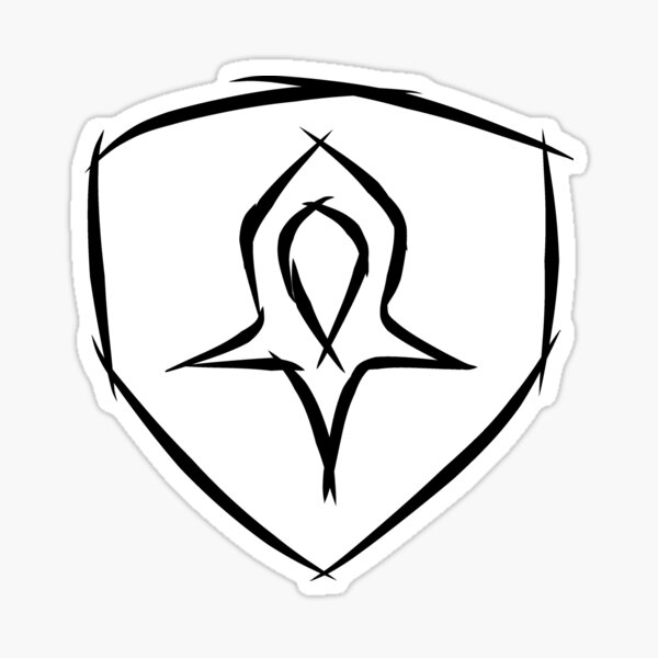 "Guardian" Sticker for Sale by DeLyss-Iouz | Redbubble