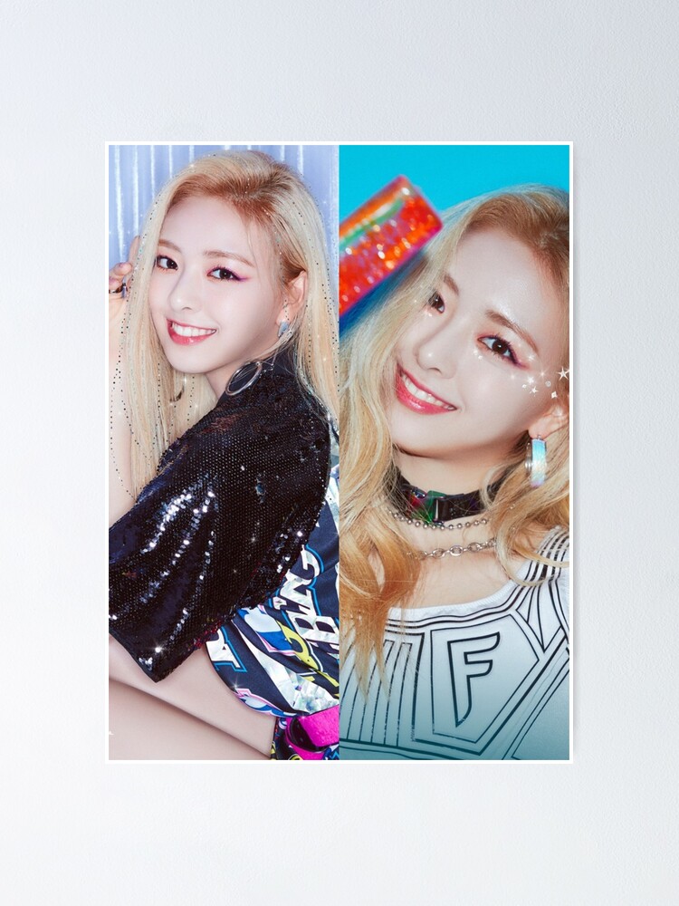"Itzy Yuna" Poster by straykings | Redbubble