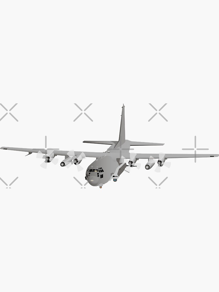 "Air Force AC-130 Gunship " Sticker for Sale by NorseTech | Redbubble