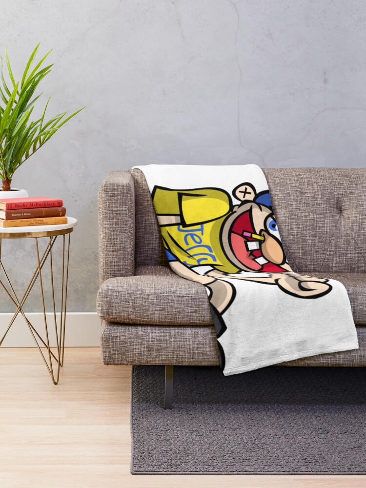"SML Jeffy" Throw Blanket for Sale by Crazycrazydan | Redbubble
