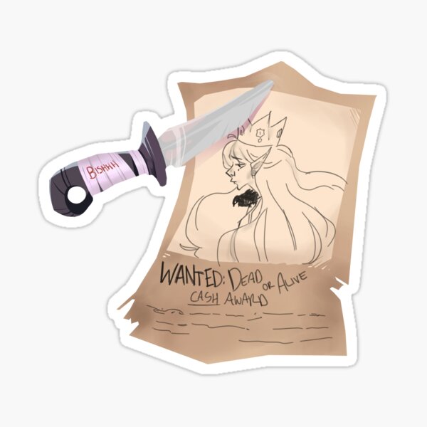 "Wanted Poster" Sticker by Jinxuu | Redbubble