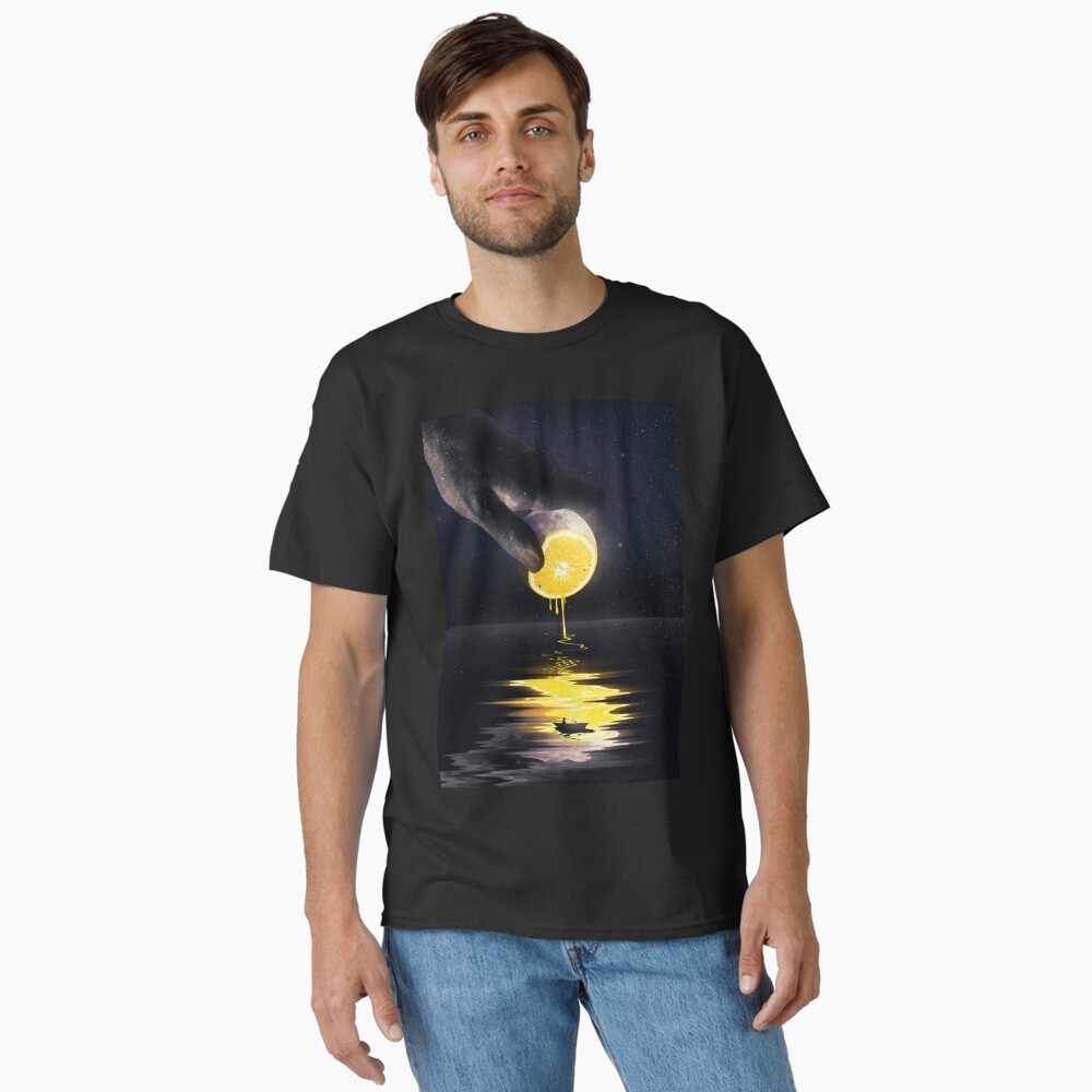 "Le Moon" Essential T-Shirt for Sale by nicebleed | Redbubble