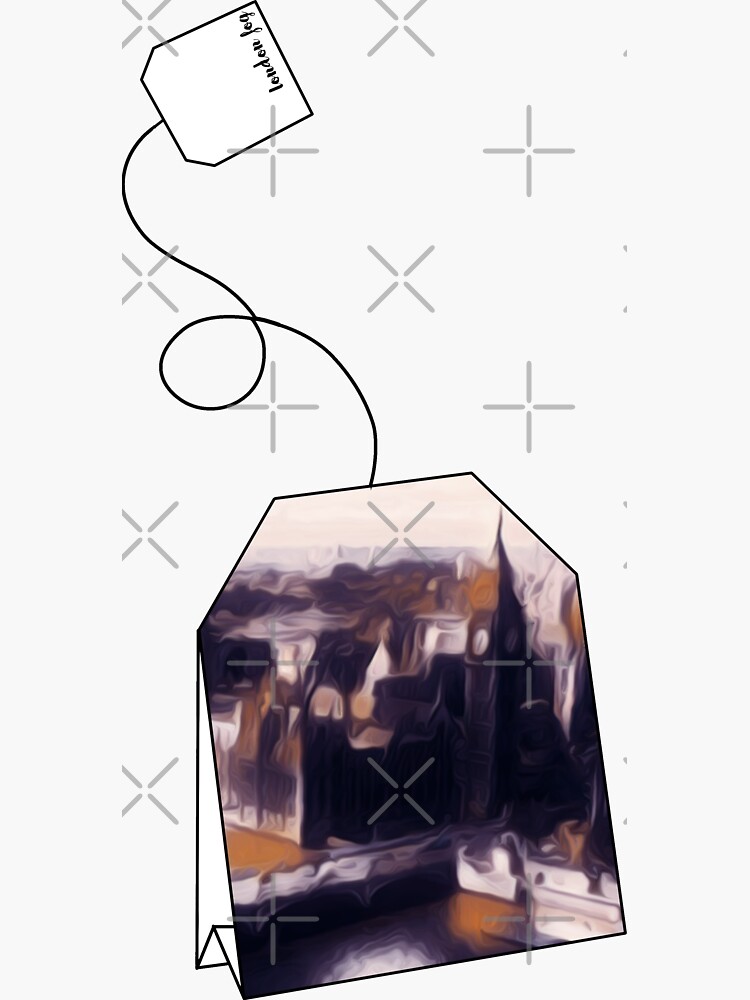 "London Fog" Sticker for Sale by ElectricCoffee | Redbubble