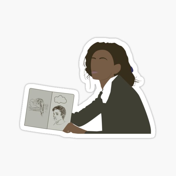 "mj sticker" Sticker for Sale by Jessica Engel | Redbubble