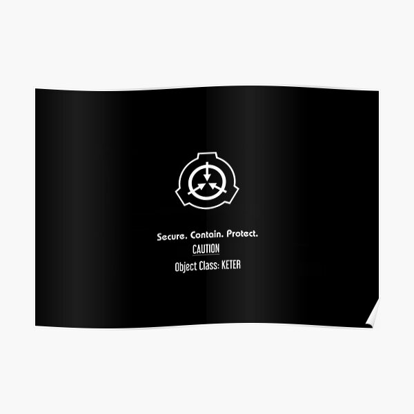 Scp Posters | Redbubble