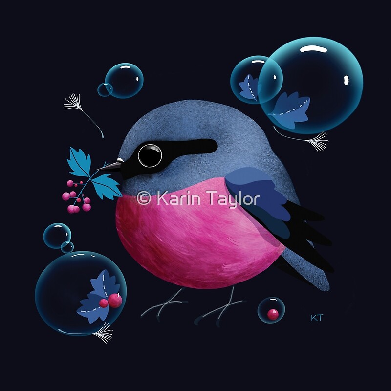 "Pink Robin" by Karin Taylor | Redbubble