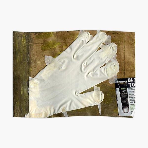 "Surgical glove collage" Poster by Lamirabelle | Redbubble