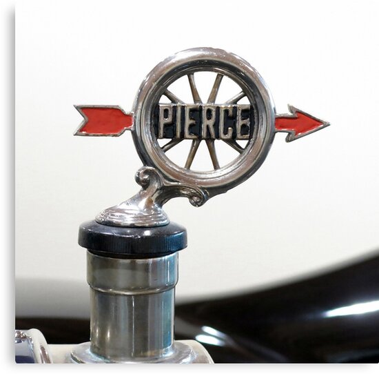"Pierce Arrow hood emblem" Canvas Print by JulianEdgar | Redbubble