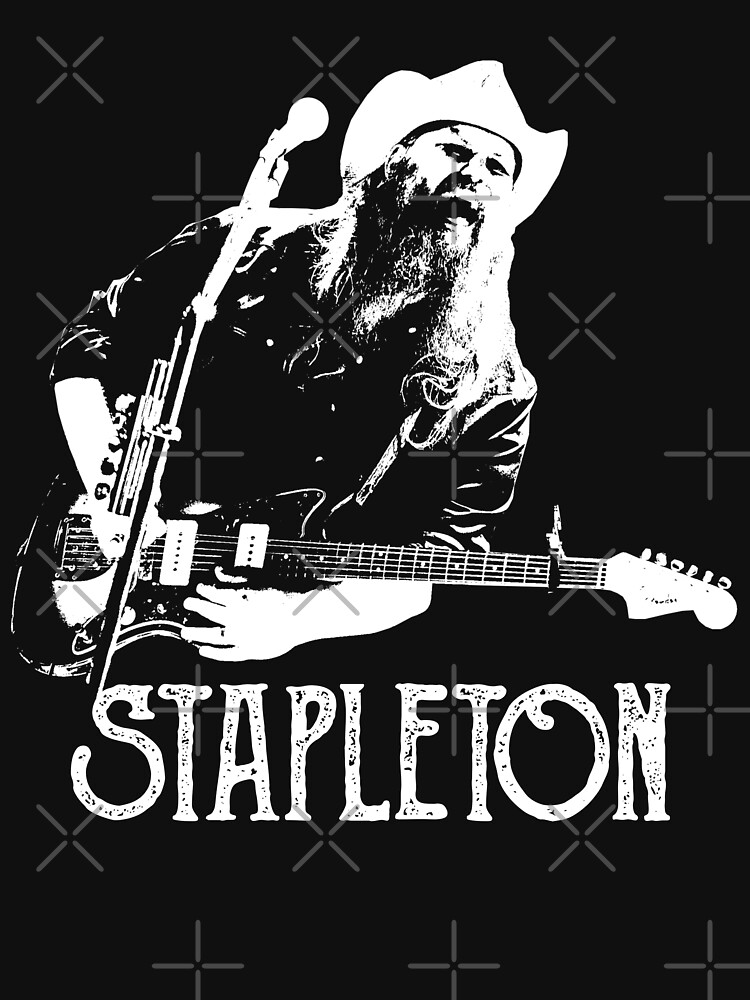 "Stapleton - The White Stencil" T-shirt for Sale by fontastic ...