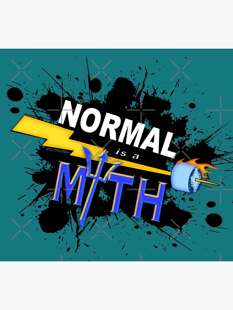 "Normal is a Myth" Poster by jojoblank | Redbubble