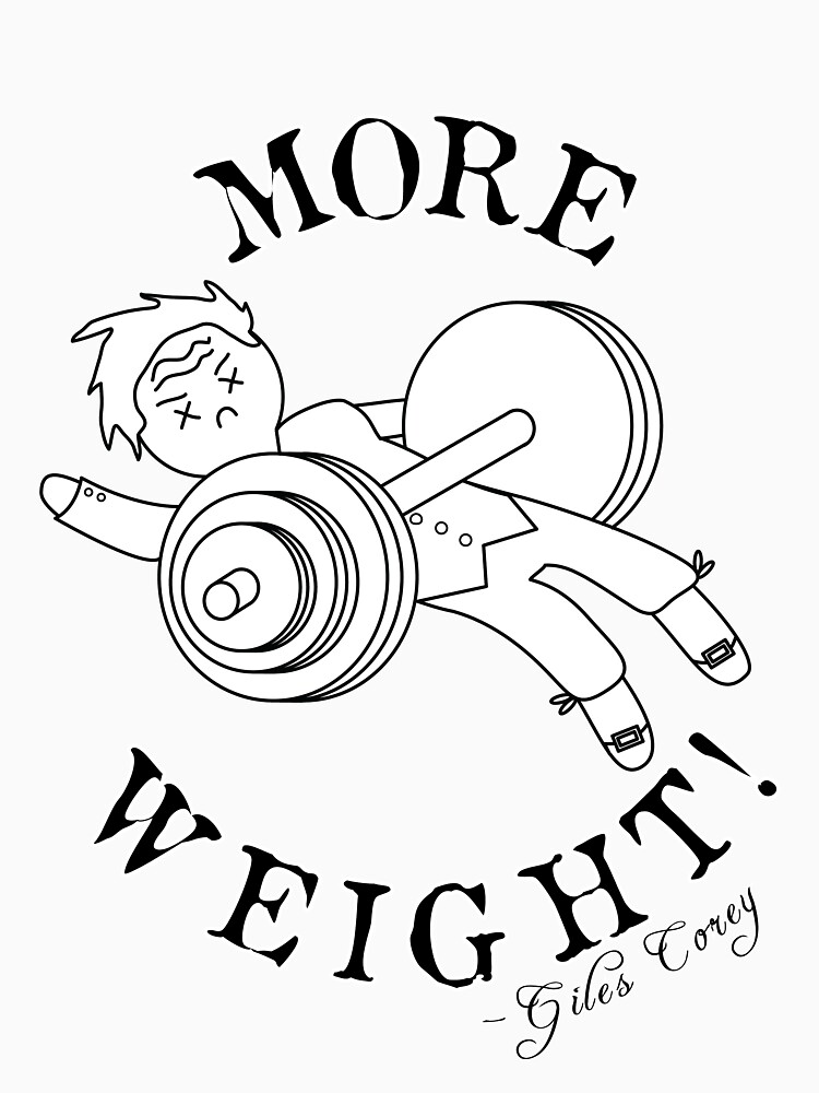 "Giles Corey: Gym Bro" T-shirt for Sale by souperficial | Redbubble ...