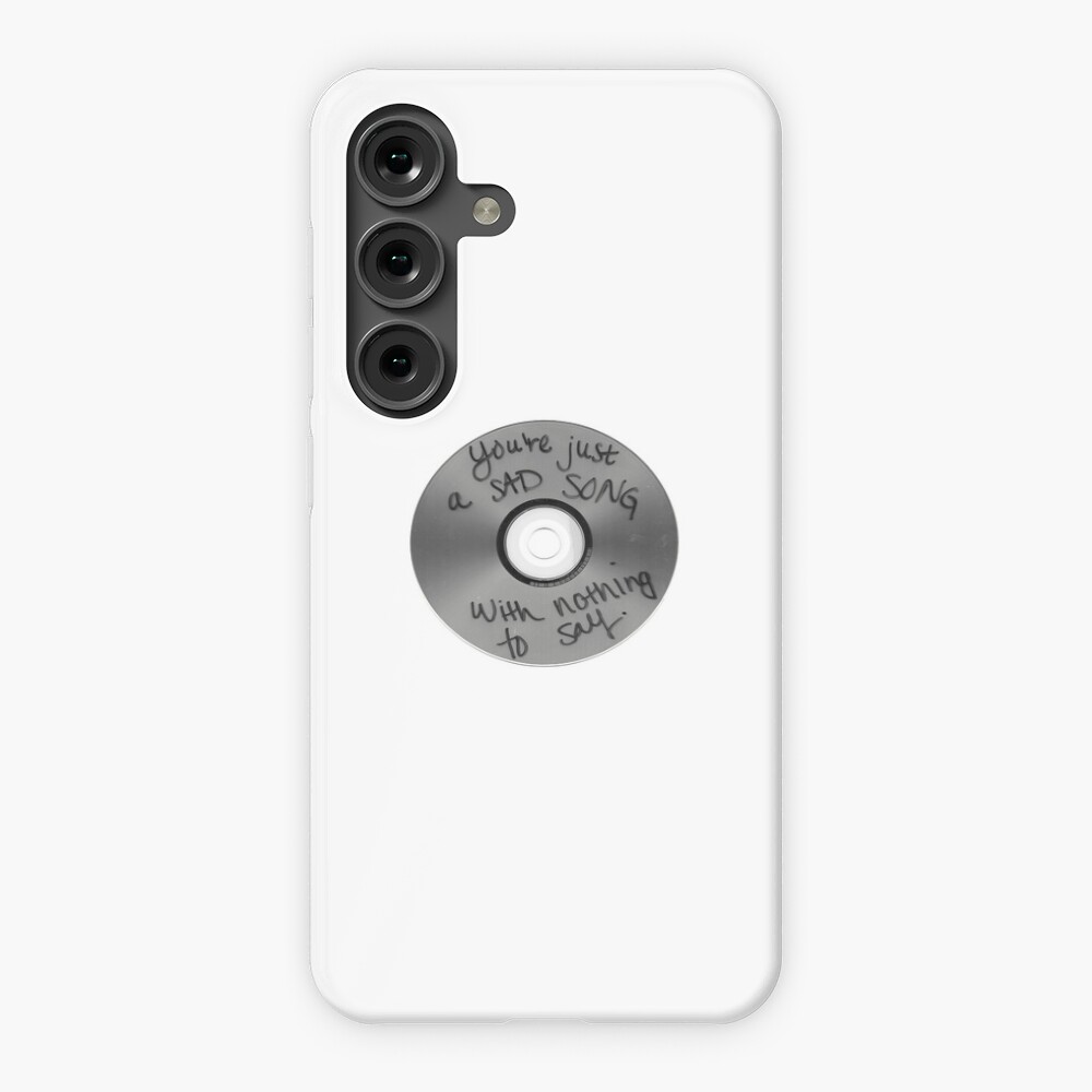 ""You're just a SAD SONG with nothing to say." grunge cd" Sticker for ...