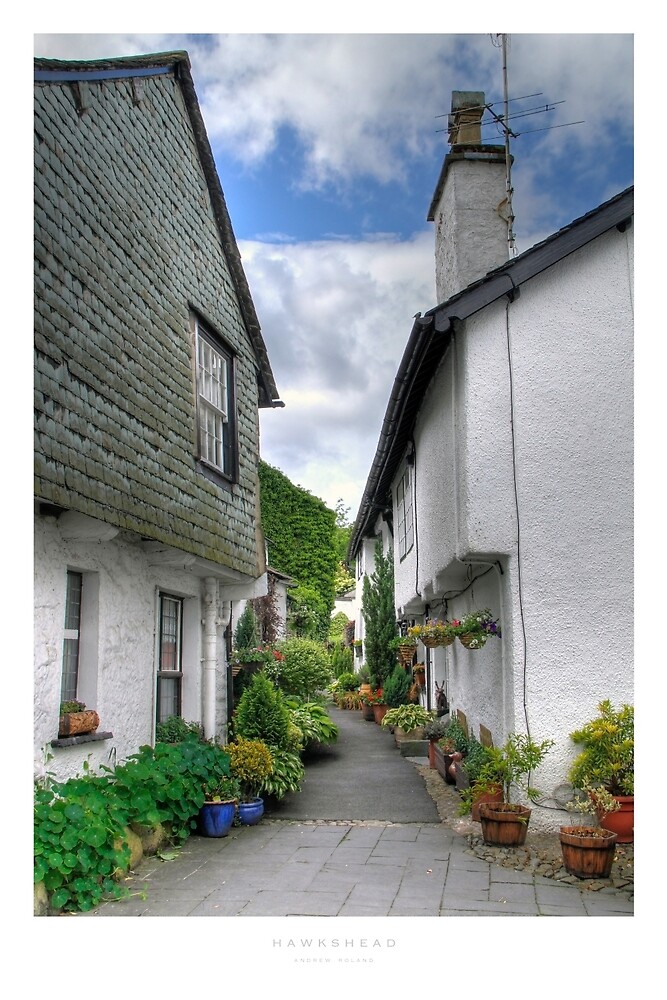 "Hawkshead, Cumbria" by Andrew Roland | Redbubble
