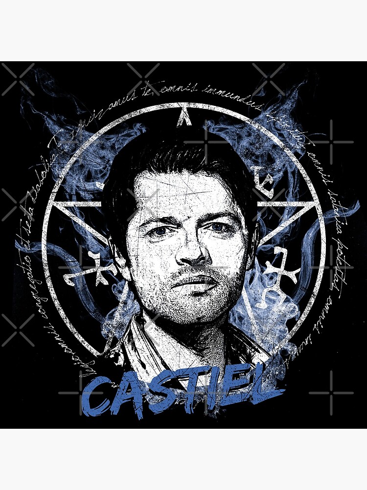 "Castiel" Poster by ursulalopez | Redbubble