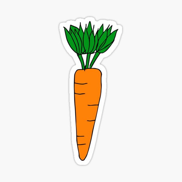 Carrot Stickers | Redbubble