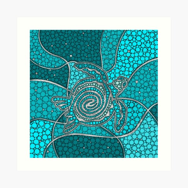 Native Turtle Art Prints | Redbubble