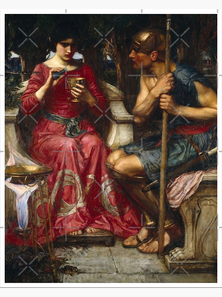 "Jason and Medea (1907) By J W Waterhouse" Poster for Sale by ...