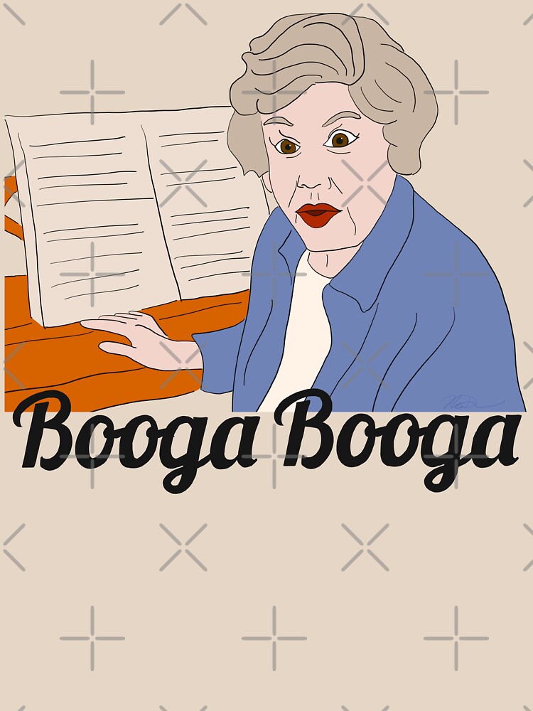 "When I Say 'Booga Booga'... " T-shirt for Sale by thecompassrose ...