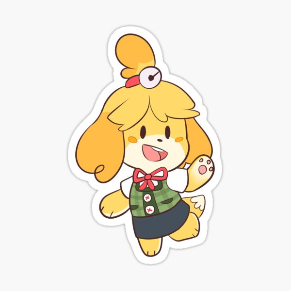 Isabelle Animal Crossing Stickers | Redbubble