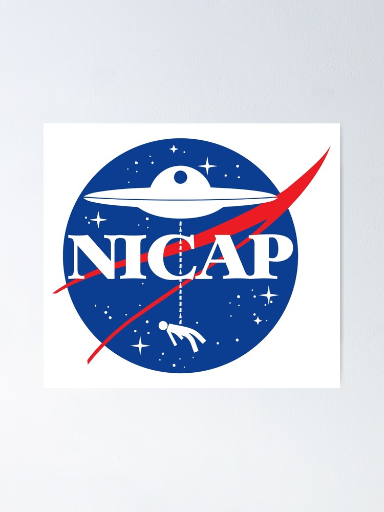 "NICAP" Poster for Sale by ourkid | Redbubble