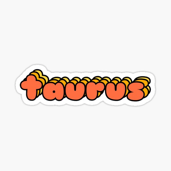 "Taurus" Sticker by cassieroeloffs | Redbubble