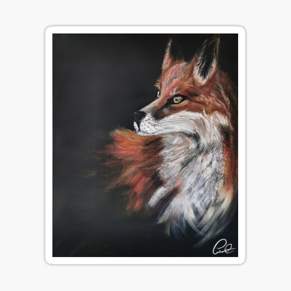 "Foxy" Sticker by Metalplaty | Redbubble
