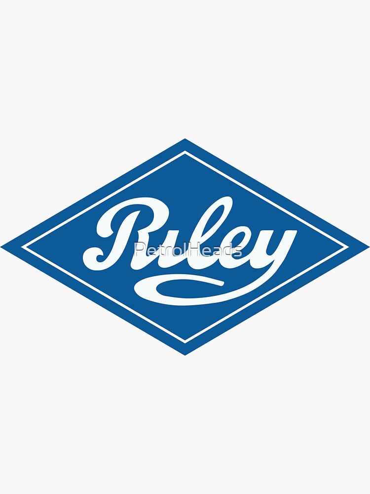 "Best Of British - Riley Cars" Sticker for Sale by PetrolHeads | Redbubble