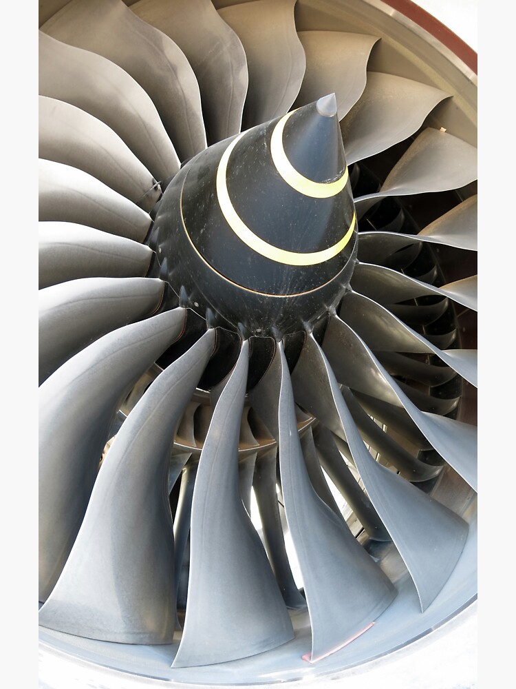 "Boeing 787 Dreamliner jet engine" Sticker for Sale by Julian Edgar ...