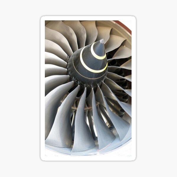 "Boeing 787 Dreamliner jet engine" Sticker for Sale by Julian Edgar ...