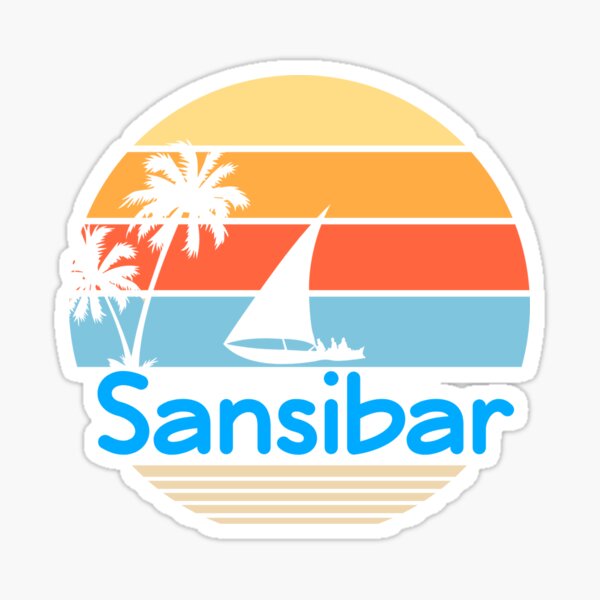 Sticker: Sansibar | Redbubble