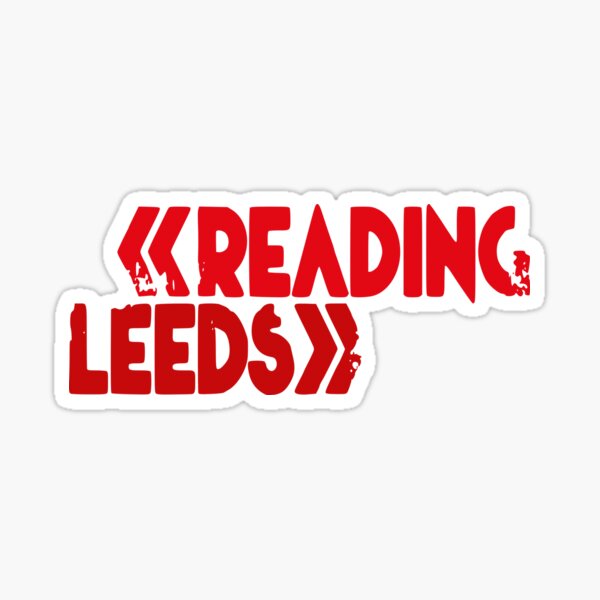 "READING LEEDS Music Festival" Sticker for Sale by EmNe | Redbubble