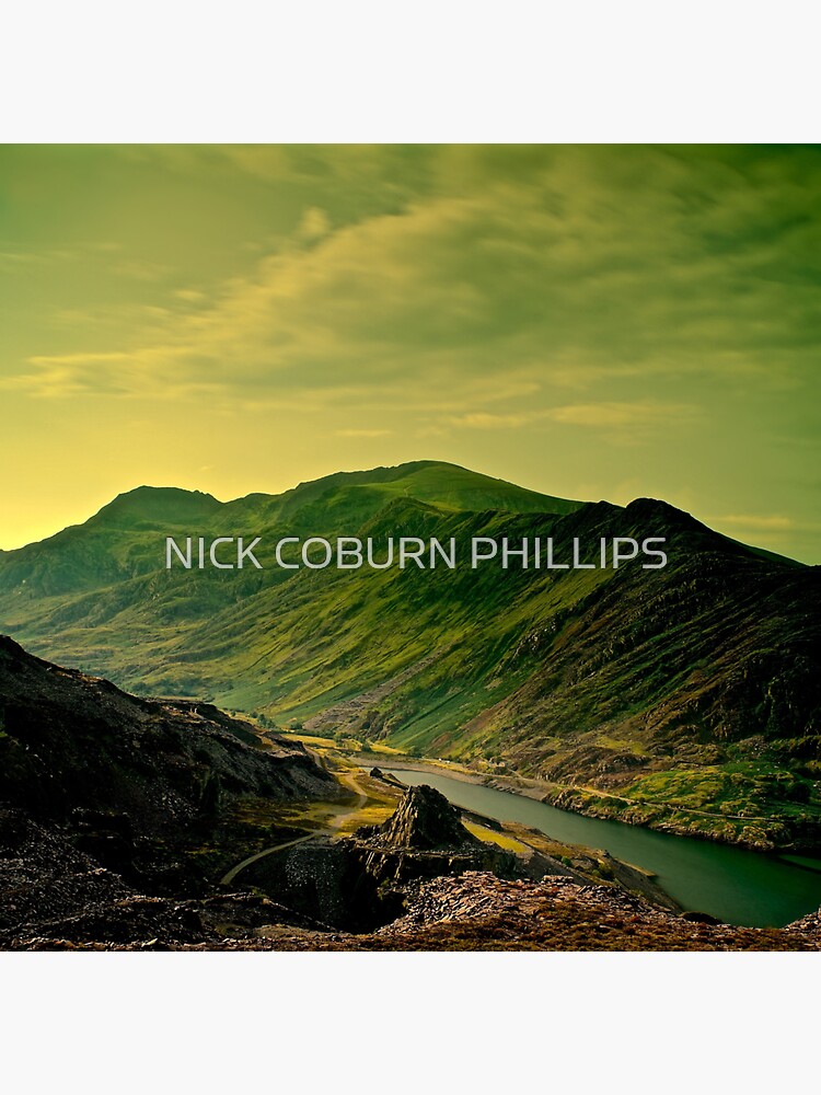 "LUSH SUMMER SNOWDON" Sticker by dumbodancer | Redbubble