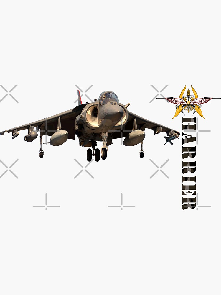 "Harrier" Sticker by sibosssr | Redbubble