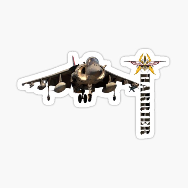 "Harrier" Sticker by sibosssr | Redbubble