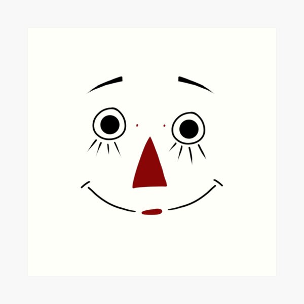 "ANNABELLE FACE" Art Print by ElCondeSibarita | Redbubble