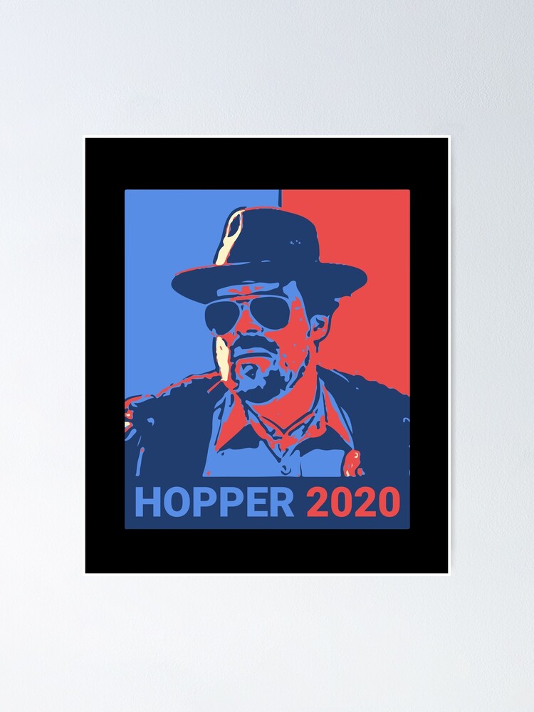 "Hopper 2020 - Funny Election Movie Inspired Gift" Poster by ...