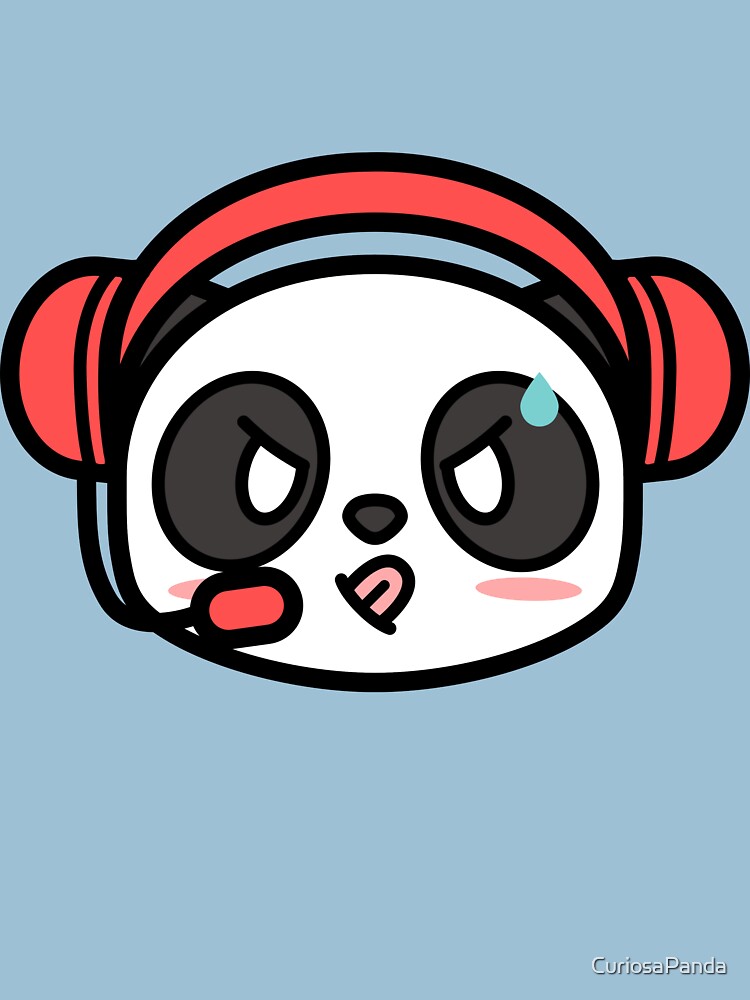 Camiseta «Gamer Panda Boy» de CuriosaPanda | Redbubble